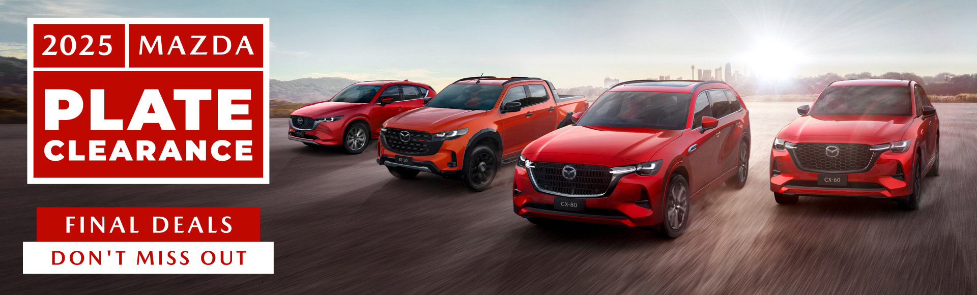 Runout Offers | Mazda Australia