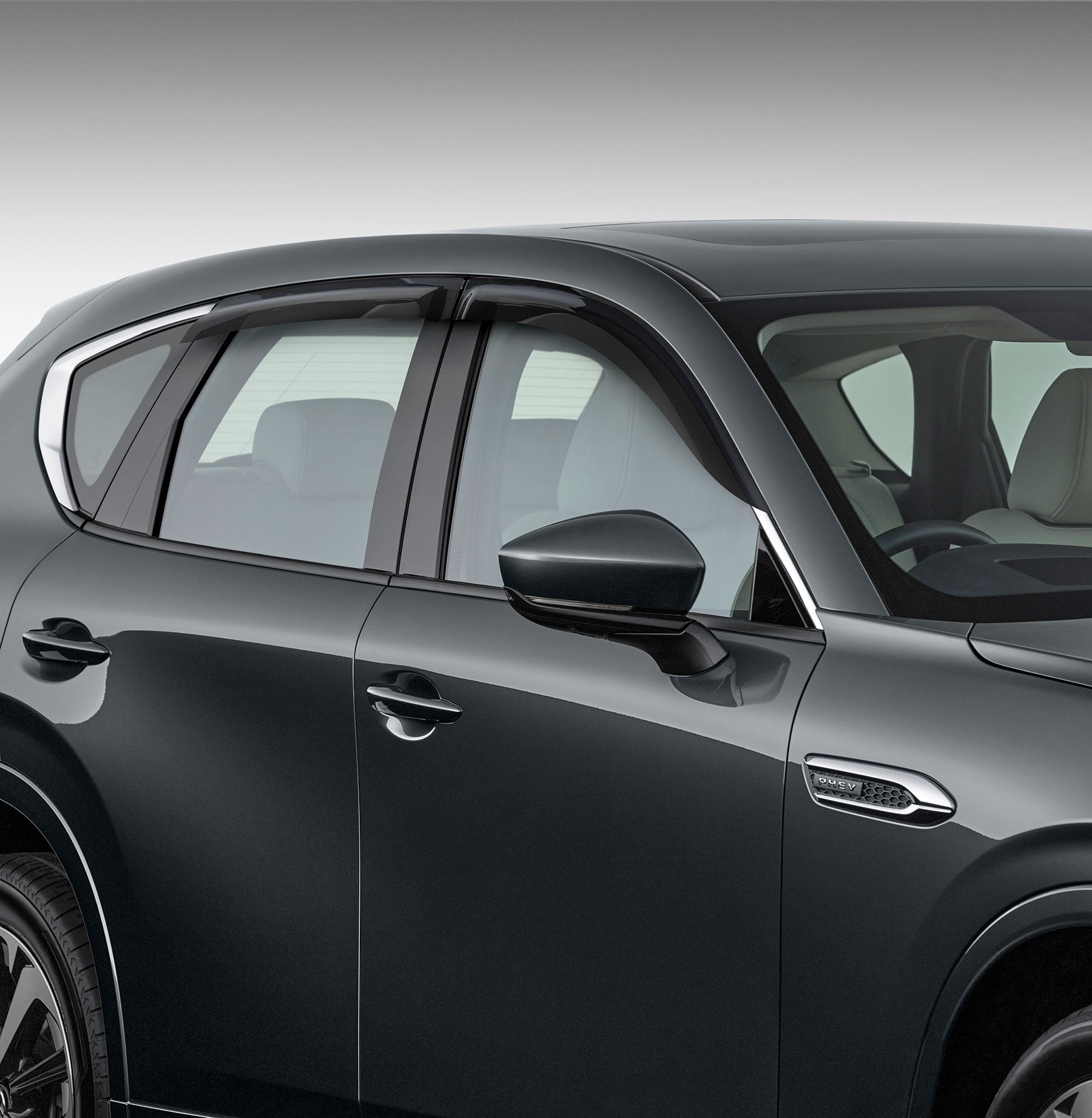 KH11ACSWS - CX-60 Slimline Weather Shields - Mazda Accessories