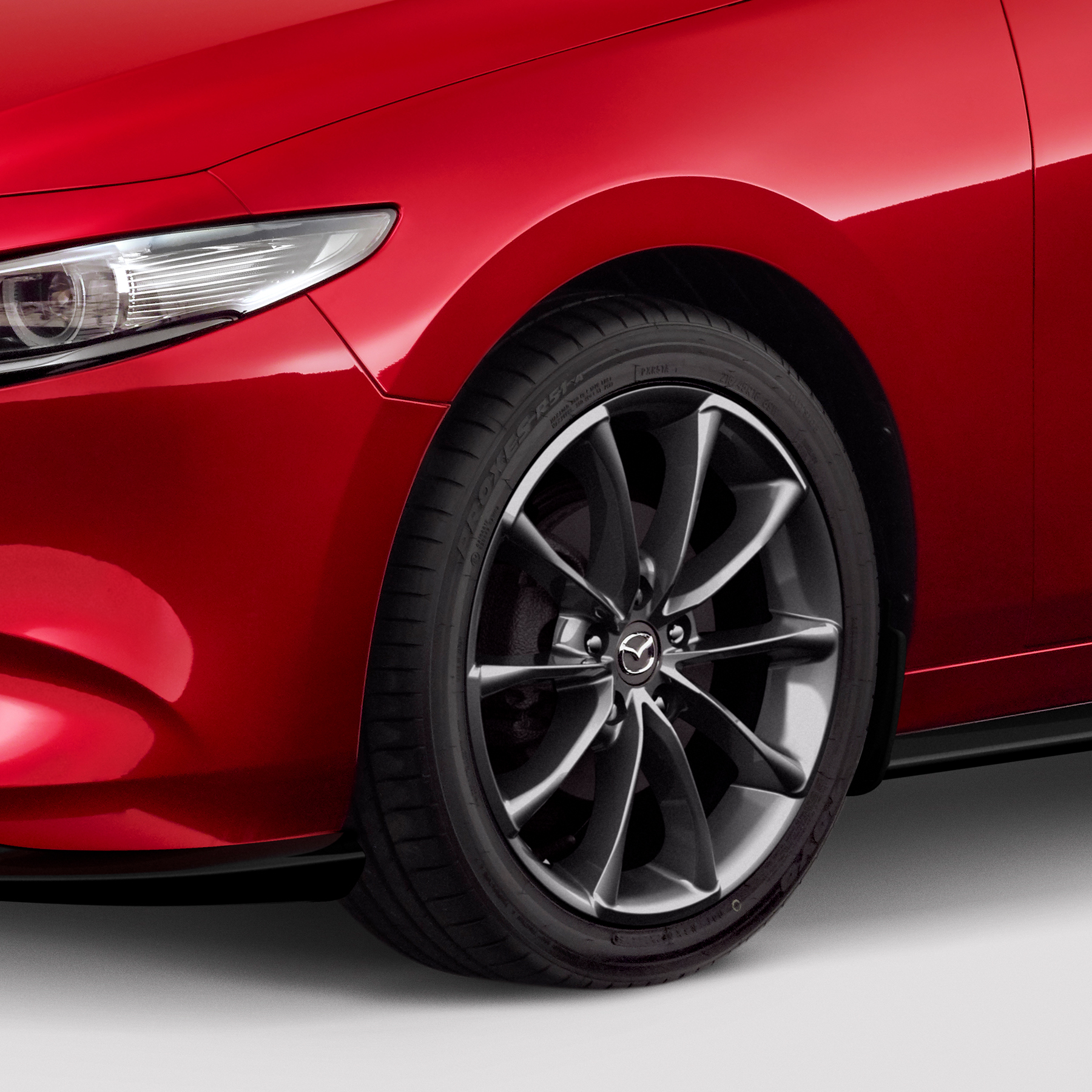 BP11ACAW18B - 18- Inch Satin Chrome Alloy Wheels - Mazda Accessories