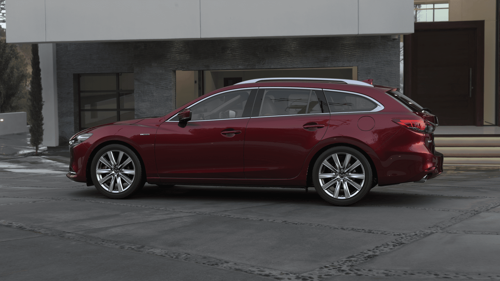 Lowered Mazda 6 Wagon