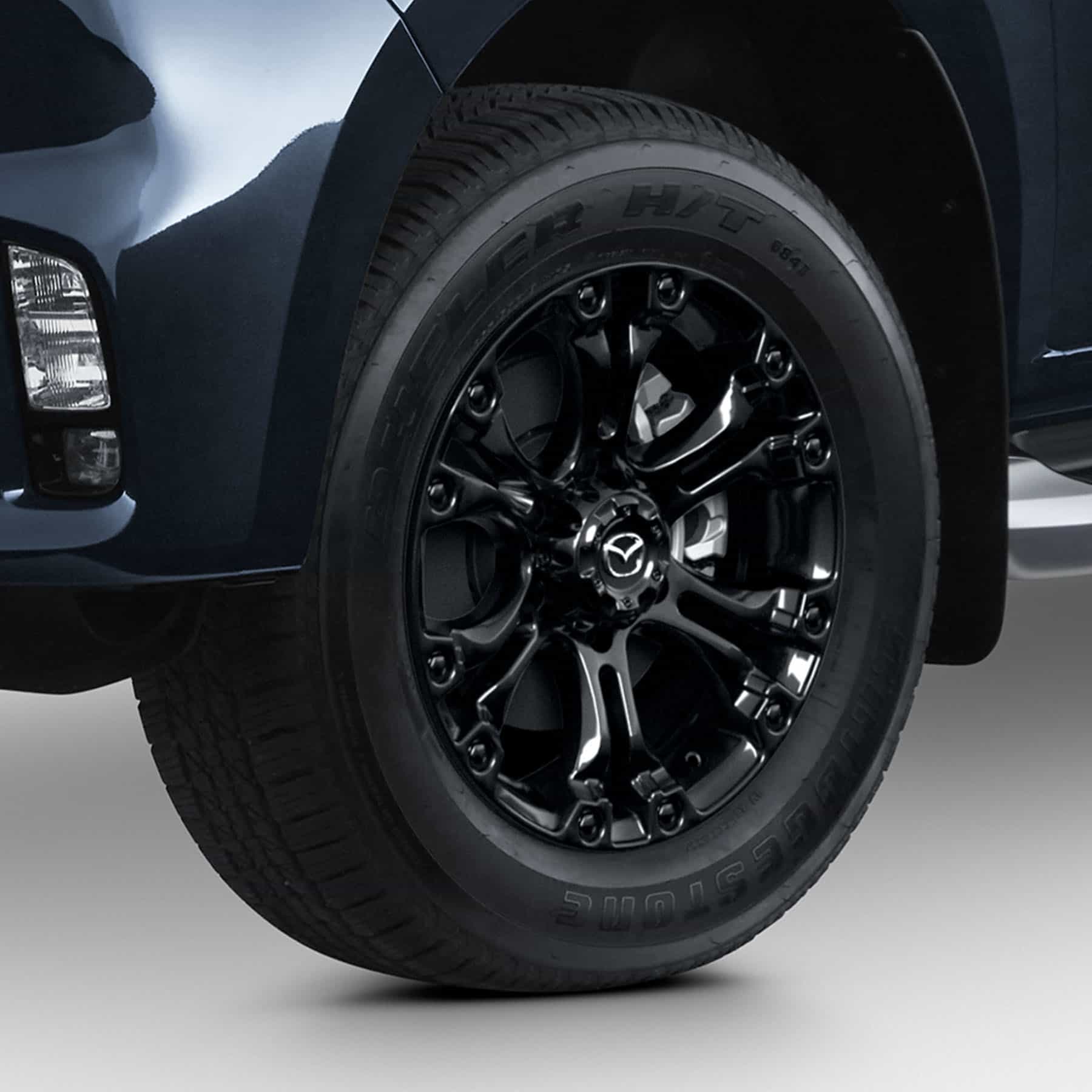 TF11ACAW17B - 17 Inch Black Alloy Wheel - Mazda Accessories